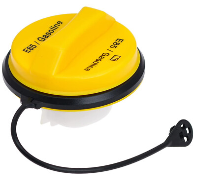 New Replacement E85 Flex Fuel Gas Cap Easy On Yellow Fuel Tank Top for ...