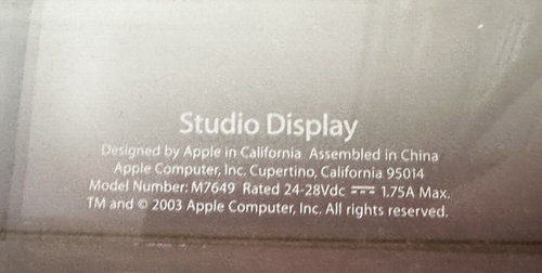 Apple Studio Display LCD Monitor for sale online | eBay