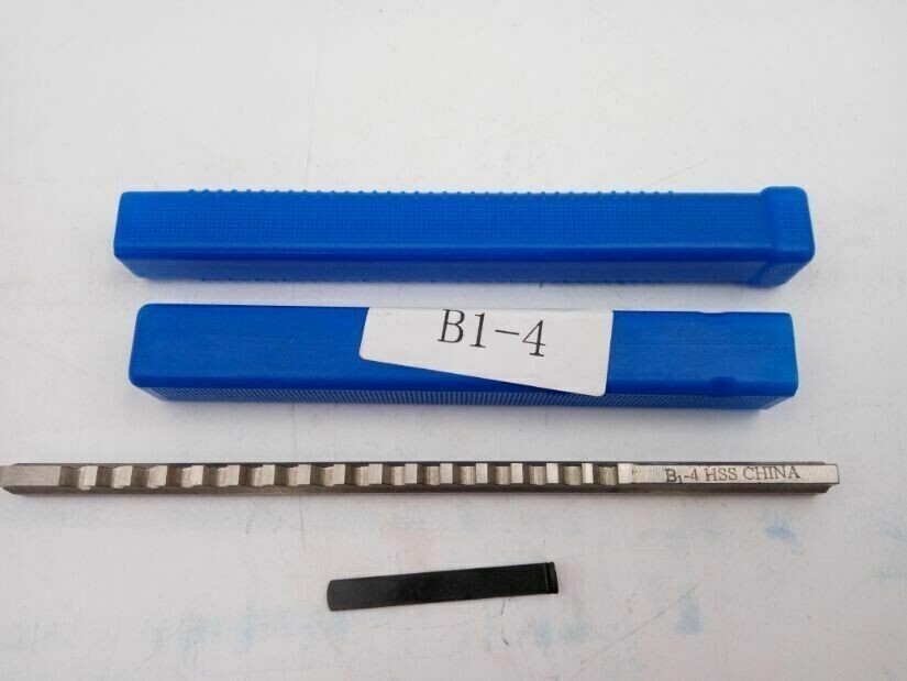 HSS Keyway Broach Metric/Inch Metalwork Cutter Size 3/4/5/6/8/10/12/14 ...