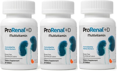 Pro-Renal +D Multivitamin Tablets 30ct(3 Pack) | eBay