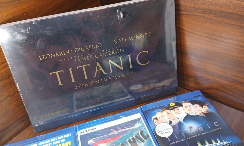 Titanic 25th Anniv 4K+Titanic Miniseries 2012 +S.O.S Titanic + Titanic ...