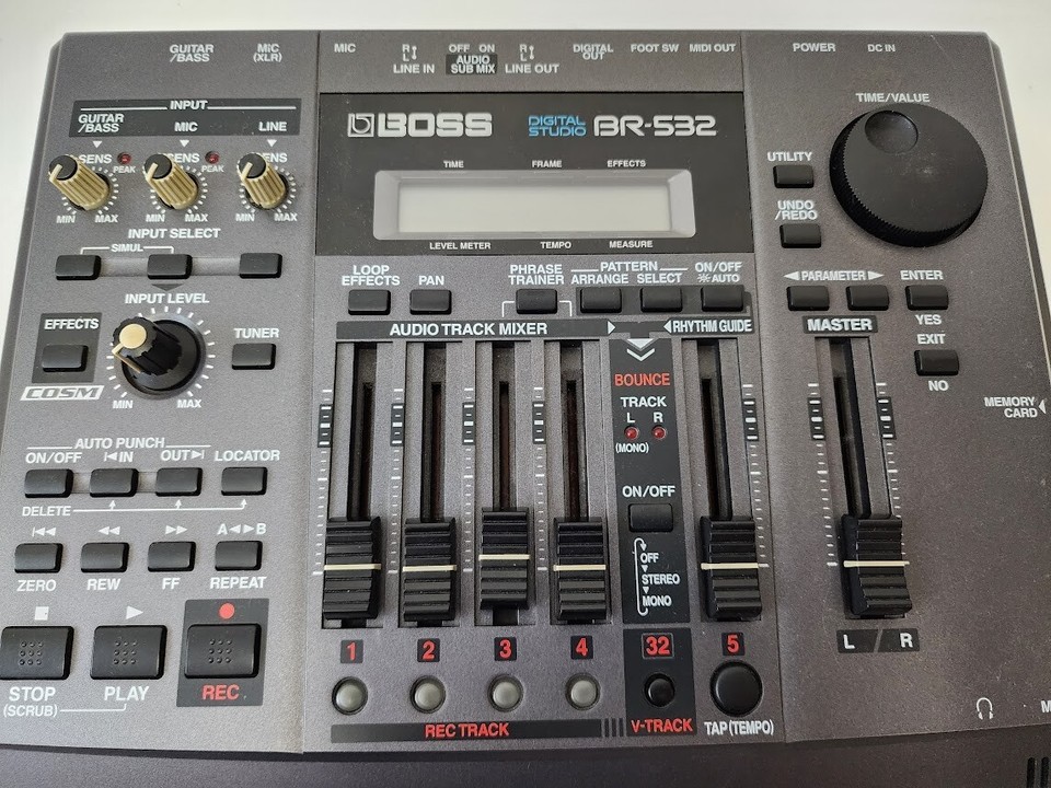 BOSS BR-532 MTR Digital Studio Compact 4-Track Recorder | eBay