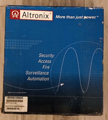 ALTRONIX CCTV POWER SUPPLY ALTV2416ULCBX - NEW | eBay