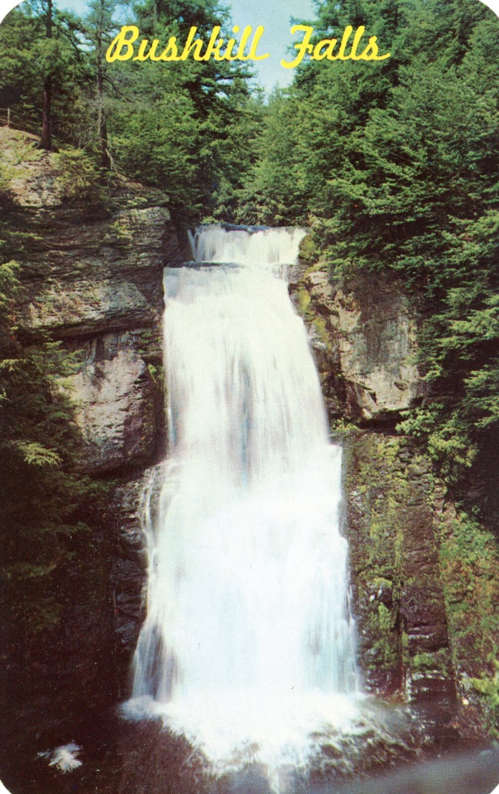 Bushkill Falls, The Niagara of Pennsylvania, Bushkill, Pennsylvania ...