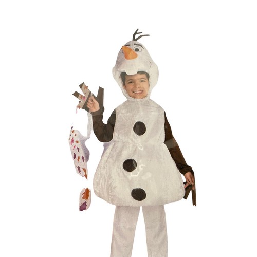 Disney Frozen 2 Olaf Halloween Costume Toddler 3-4 Tunic Head Piece ...