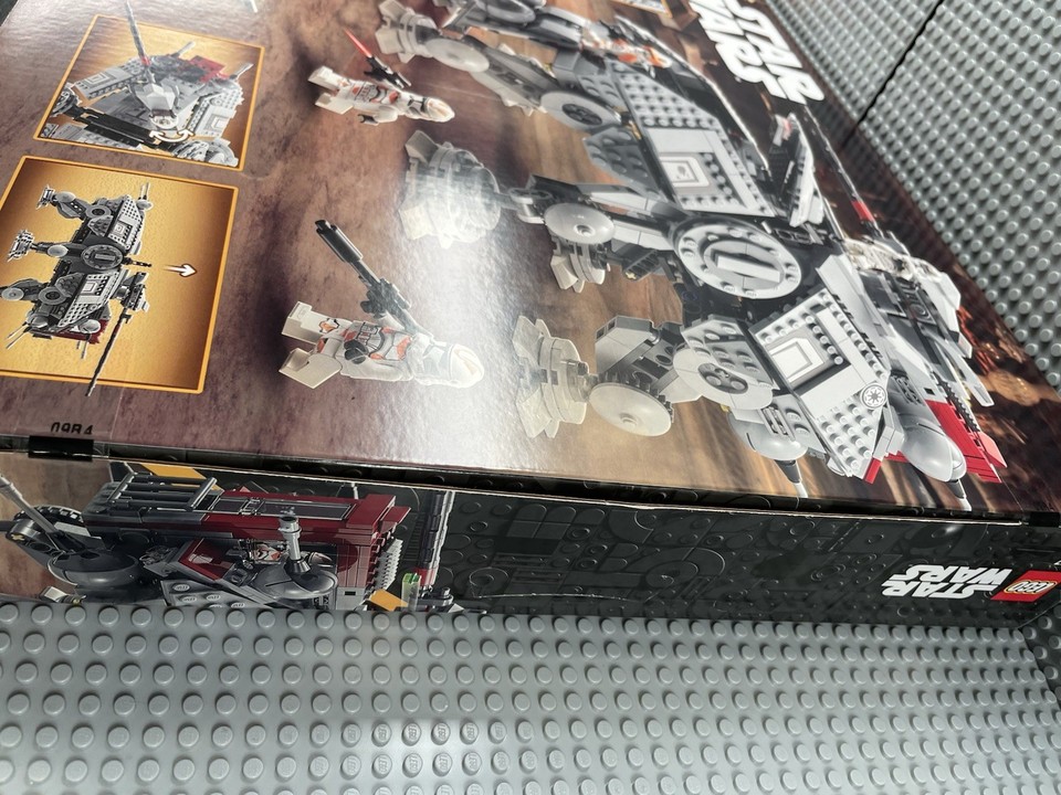 LEGO. Star Wars: AT-TE Walker (75337) BUILD and DROIDS ONLY. NO ...