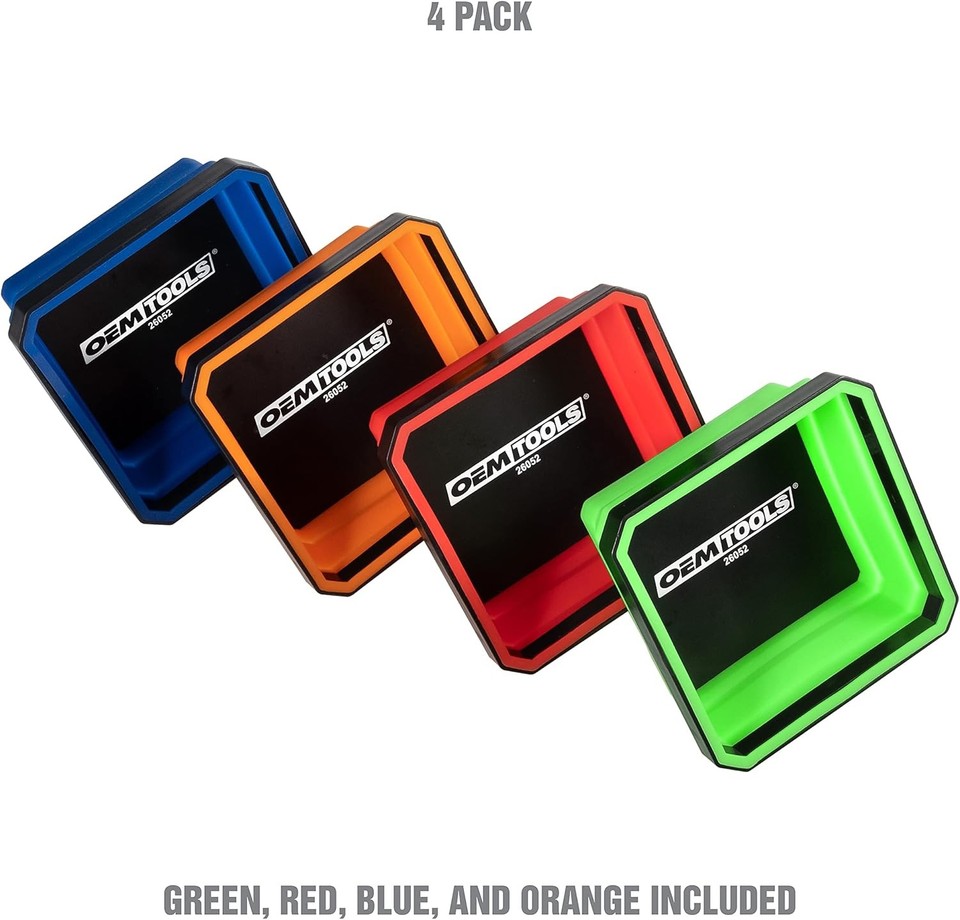 Foldable Magnetic Tray Set, Magnetic Tray for Mechanic's Small Parts ...