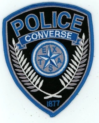 TEXAS TX CONVERSE POLICE PATCH ~17A | eBay