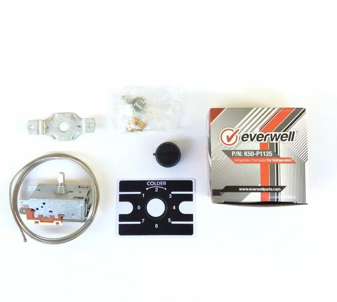 K50-P1125 REFRIGERATION THERMOSTAT FOR REFRIGERATORS | eBay