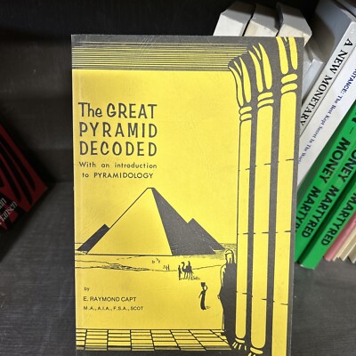The Great Pyramid Decoded By E. Raymond Capt 1978 Vintage Trade ...