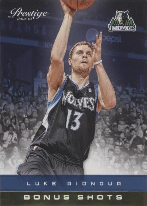 2012-13 Prestige - Luke Ridnour #115 Bonus Shots Gold /249 for sale ...
