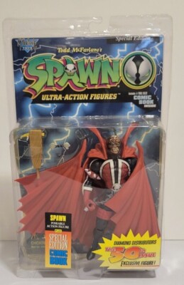 50th Diamond Distributors Exclusive Spawn Hamburger Head MOC McFarlane ...