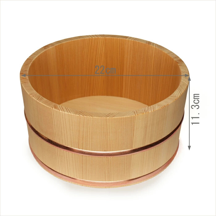 Japanese Oke Wooden Bucket Onsen Handmade Sushi Pickles Water Japan ...