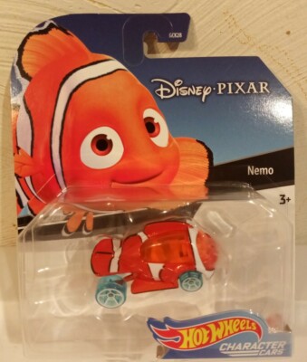 2018 Hot Wheels Disney Pixar Character Cars 3/6 NEMO Finding Nemo Trans ...