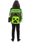 Minecraft Back pack set 5 Piece Creeper & Tnt Graphics 5 Piece Backpack ...