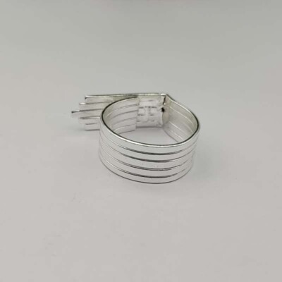 Beautiful 5 Line 925 Sterling Silver Women Fashion Vintage Ring | eBay