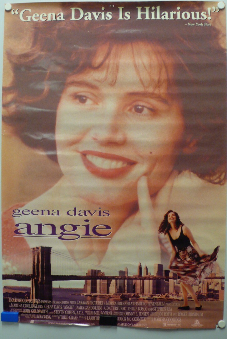 ANGIE 1994 Geena Davis, James Gandolfinh, Philip Bosco, Stephen Rea | eBay