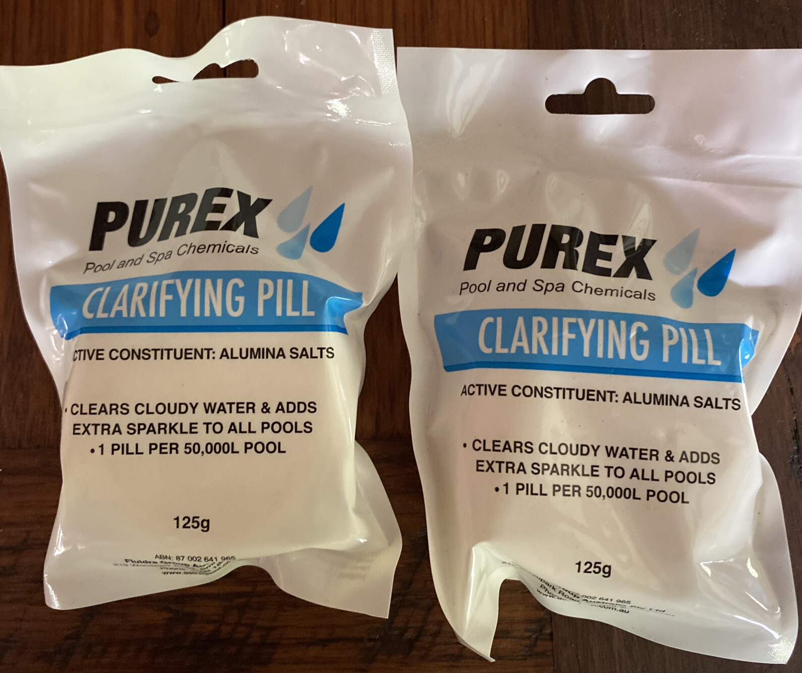 Purex sparkle pill flocculent clarifier pool clear water cloudy 2 ...