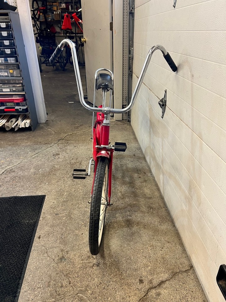 1970s Huffy Red Baron Banana Seat Kids Muscle Bicycle Dragster | eBay