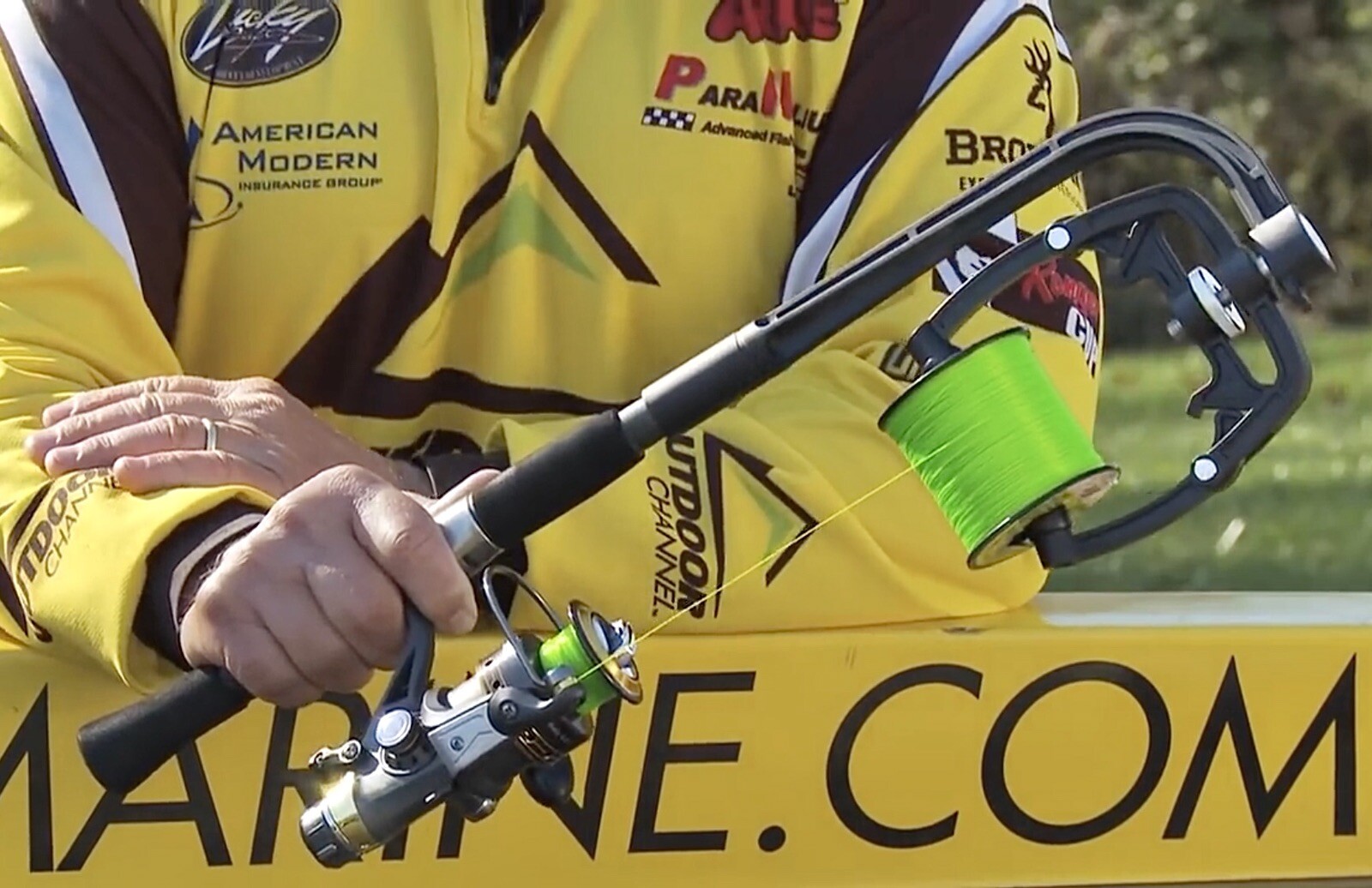 US Patent Fishing Line Winder Spooler / Ultimate Line Winding System | eBay