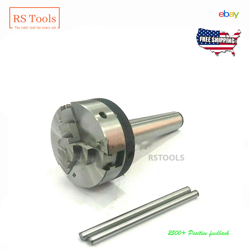 Self Centering Chuck 65mm 3 Jaw With MT2 Shank Arbor High Quality Free ...