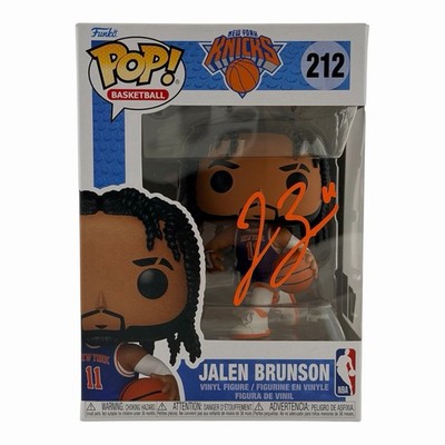 Jalen Brunson Signed Autographed Funko POP #212 Fanatics | eBay