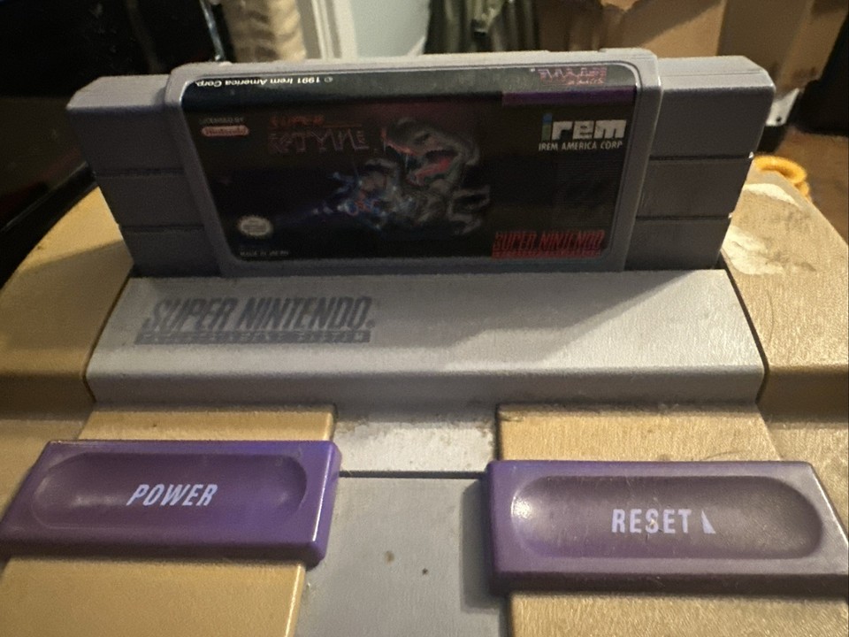 Super R-Type (Super Nintendo, 1991) SNES Authentic Tested | eBay