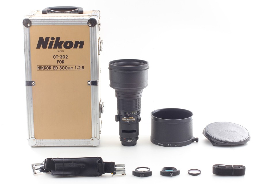 [ MINT++ in Trunk ] Nikon Ai-s Nikkor 300mm f2.8 ED Telephoto MF Lens ...