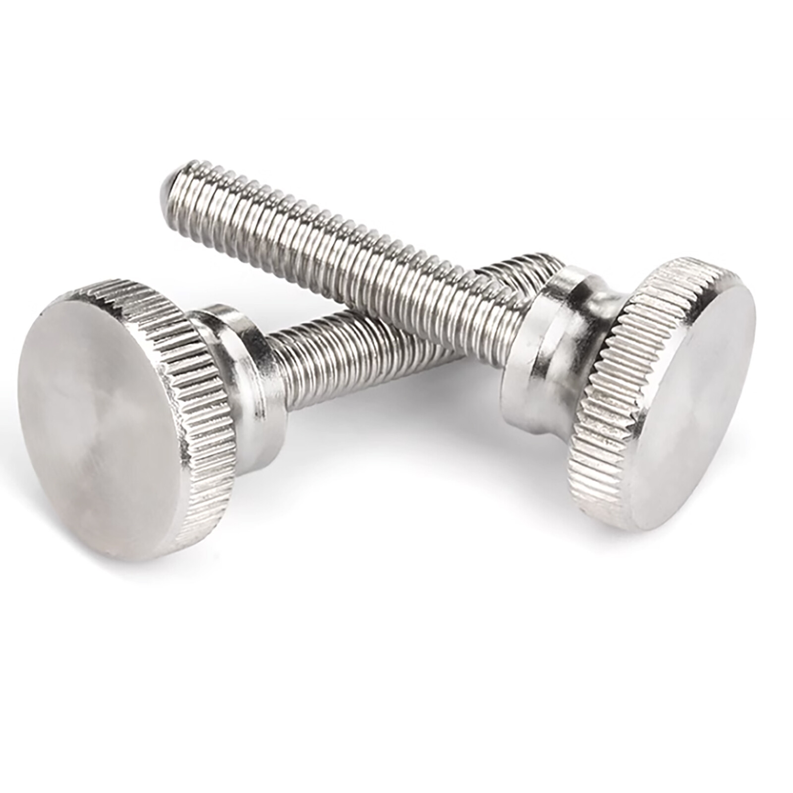 A2 Stainless Steel Knurled Thumb Screw M3 M4 M5 M6 Step Bolt 6mm to ...