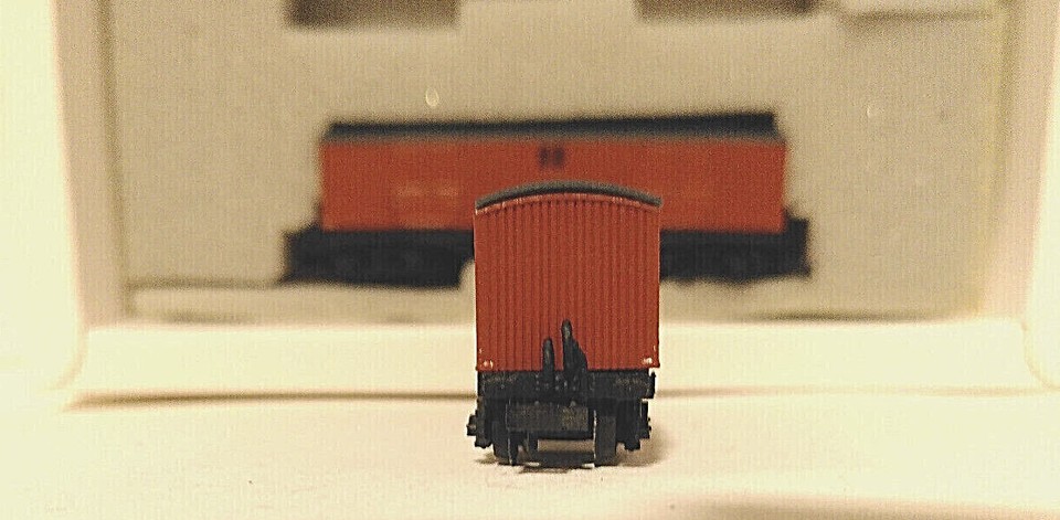 N Gauge LNER G7 Bogie Tran-ship Box Van Wagon Twin Pack | eBay UK