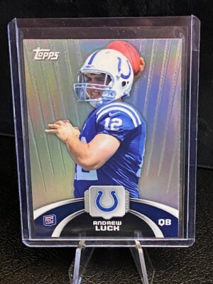 2012 Topps Holiday Mega Box Andrew Luck Rookie Card RC #TFHM-AL Colts ...