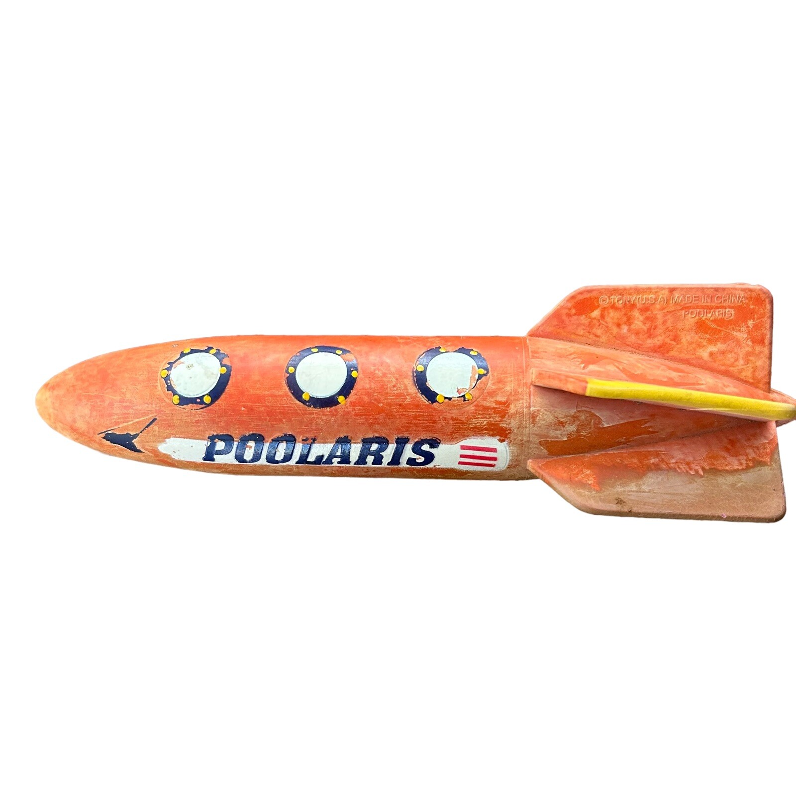 Pool Torpedo Vintage Poolaris Tony USA Fun 9.5" Swimming Toy Heavy ...