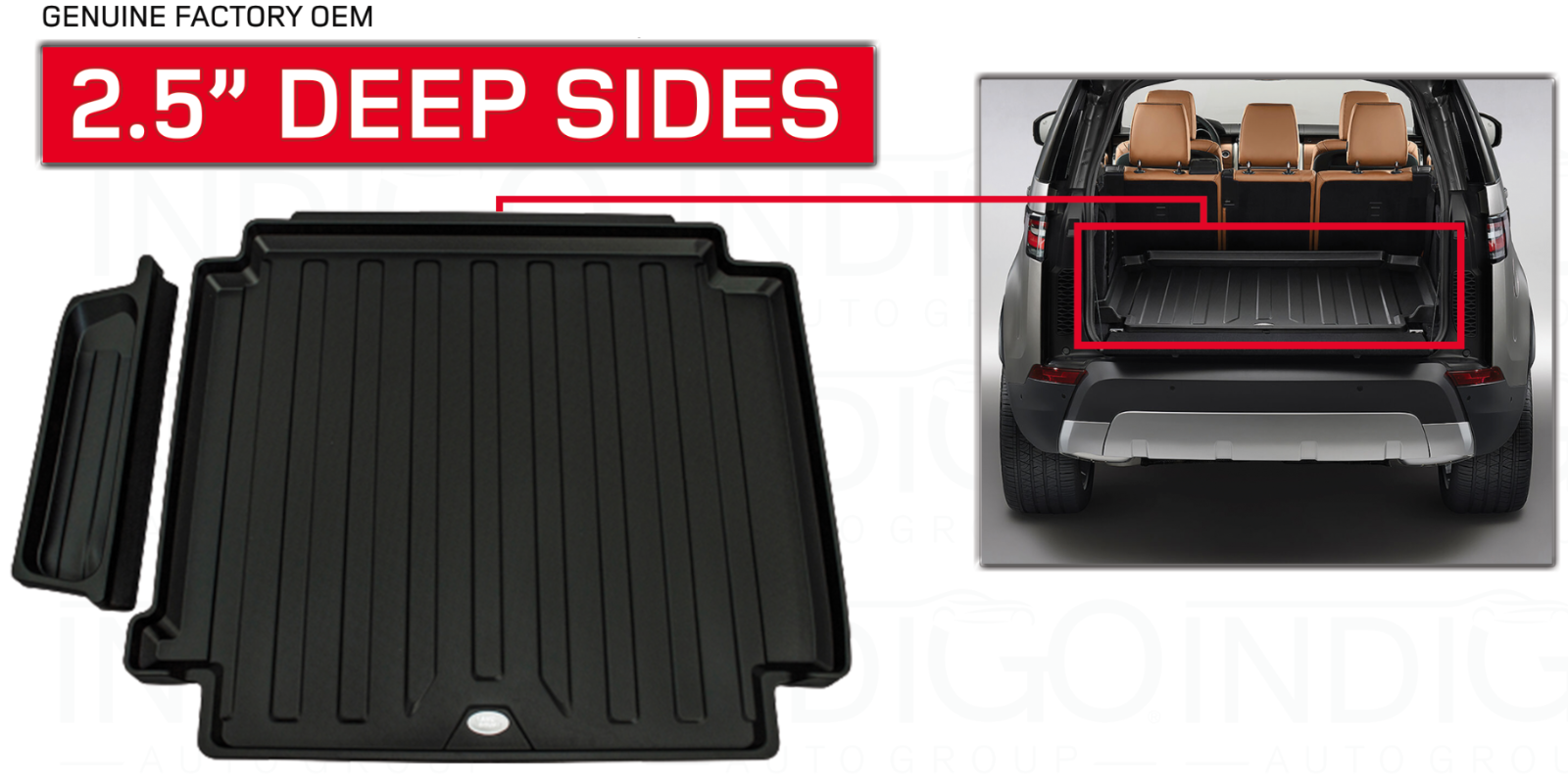 Land Rover Discovery 5 Loadspace / Trunk Liner - VPLRS0386 (black) for ...