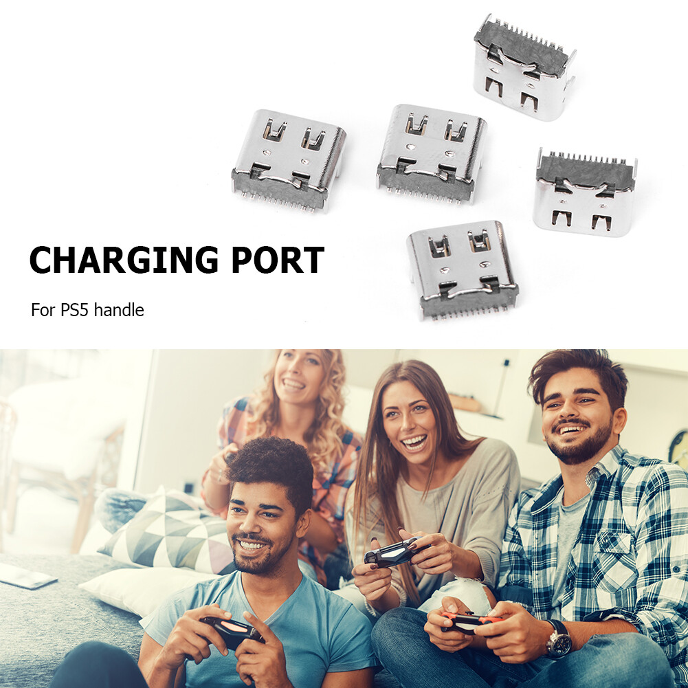 5pcs USB C Port Charger Power Jack Type-C Charging Port for PS5 Controller AU | eBay