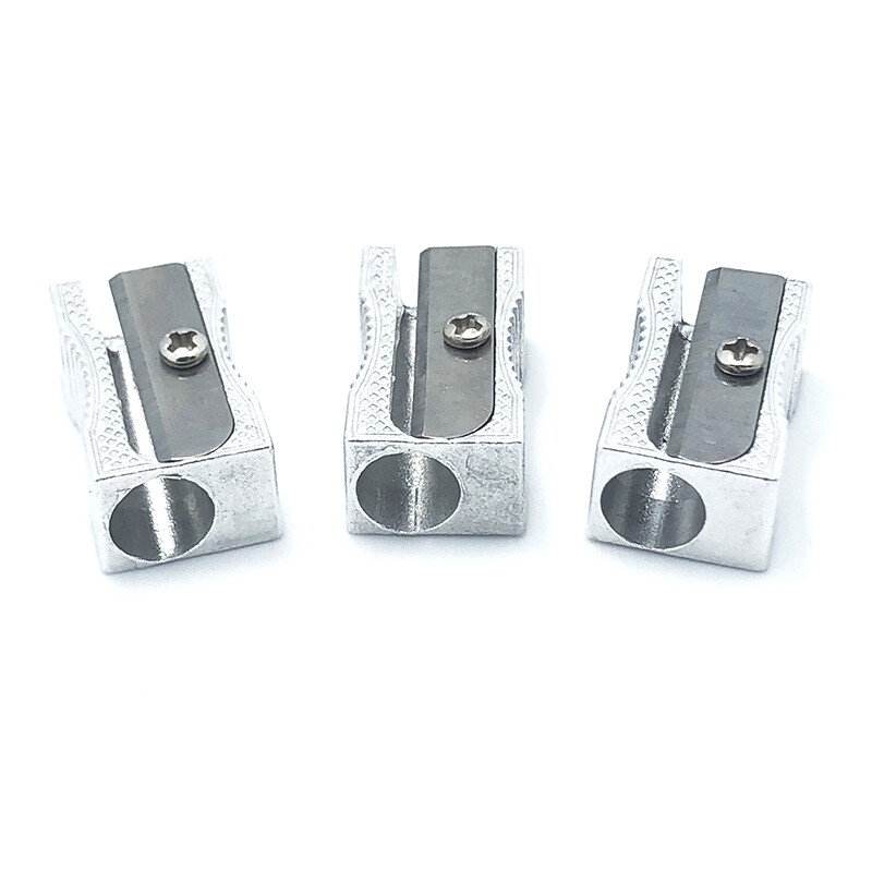 Single hole metal pencil sharpener stainless steel pencil sharpener ...