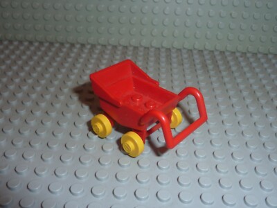 Poussette LEGO FABULAND Red Stroller ref x677c01 / Set 3667 | eBay