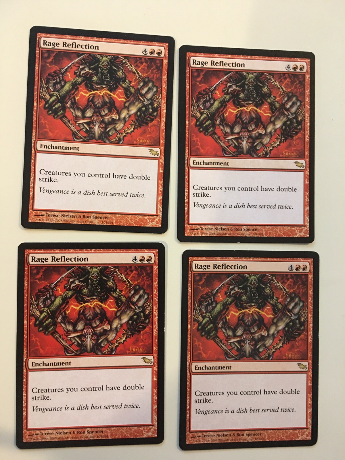 MTG Rage Reflection – Shadowmoor Magic the Gathering Card # 104 | eBay