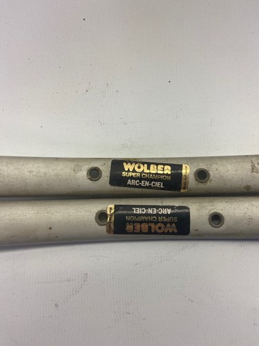 Vintage WOLBER Super Champion Arc-En Ciel tubular rims 36 hole | eBay