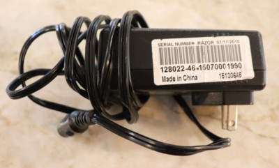 QILI POWER QL-09009-B2401500H Battery Charger 24V 3 Pin Connector Razor ...