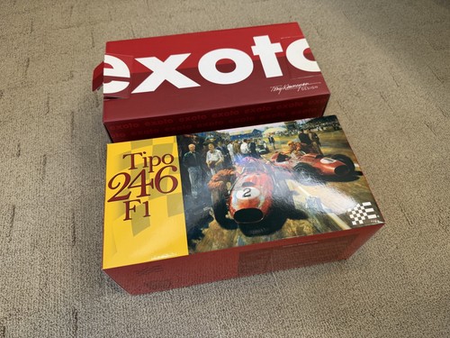 Exoto XS | 1:18 | 1958 Dino Ferrari Tipo 246 F1 | RETIRED | Rolling ...