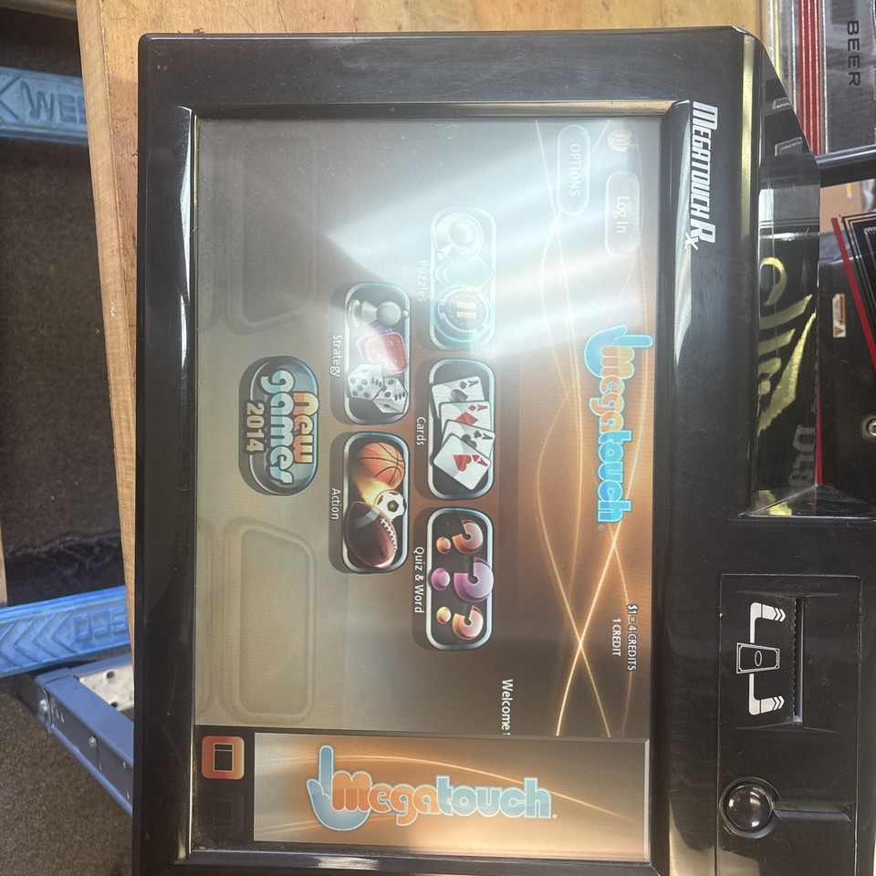Merit Megatouch RX 2014 Multi Game Arcade Video Game Machine Multicade ...