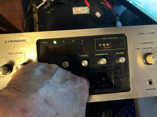Pioneer H-R99 8 Track Tape Cartridge Player / Recorder Deck - Nice! | eBay