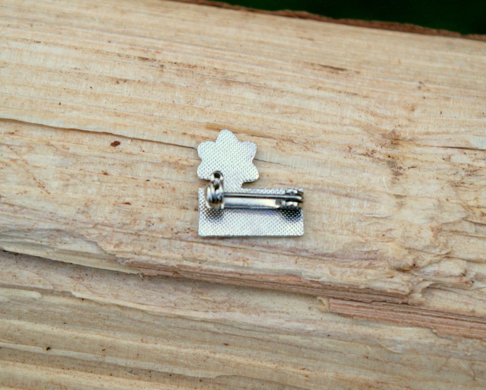 Ski Snowflake Ski! Metal & Enamel Lapel Pin Pinback | eBay