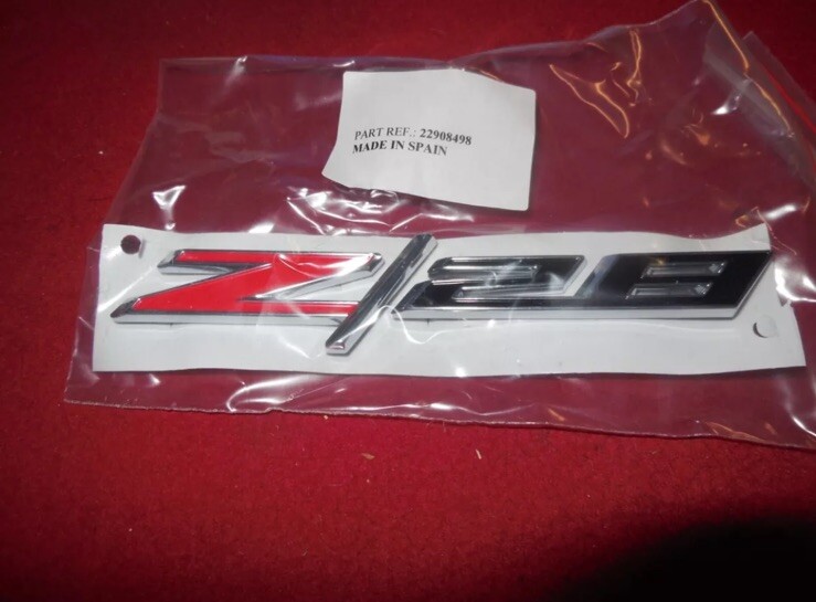 ORM 2014-2015 Chevrolet Camaro Z28 Front Grille Z28 Emblem | 22908498 ...