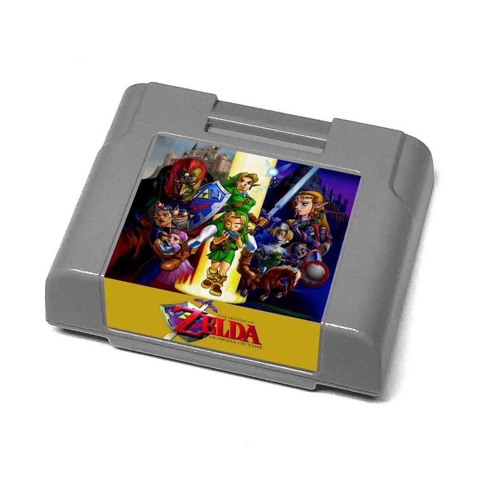 Custom Nintendo 64 (N64) Memory Card Stickers - 170 Designs! - You Pick ...