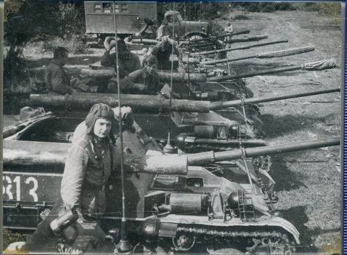 Vintage Art Photo airborne Troops USSR Tank АСУ 57 Gun Cannon Military ...
