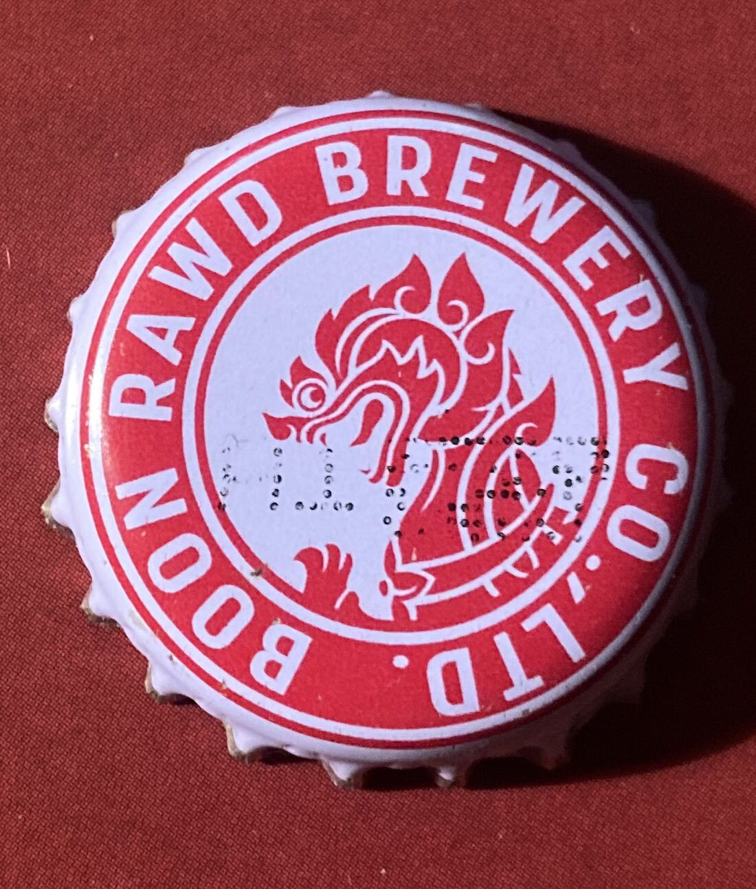 Crown Cork Boon Rawd Brewery Singha-Bangkok/Thailand- - La Paz County ...