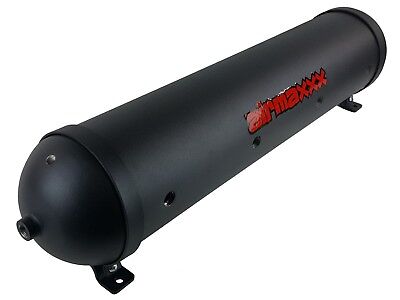 airmaxxx 5 Gallon Aluminum Air Tank Seamless Spun 33" Black 9 Port ...