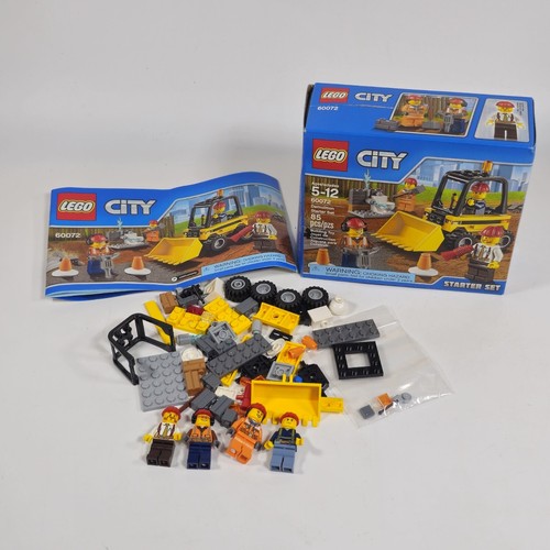 LEGO City 60072 Demolition Starter Set Complete With Box, Instructions ...