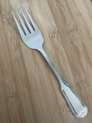 Roberts & Belk Outlined FIDDLE 18/10 Stainless MEAT SERVING FORK 9" | eBay